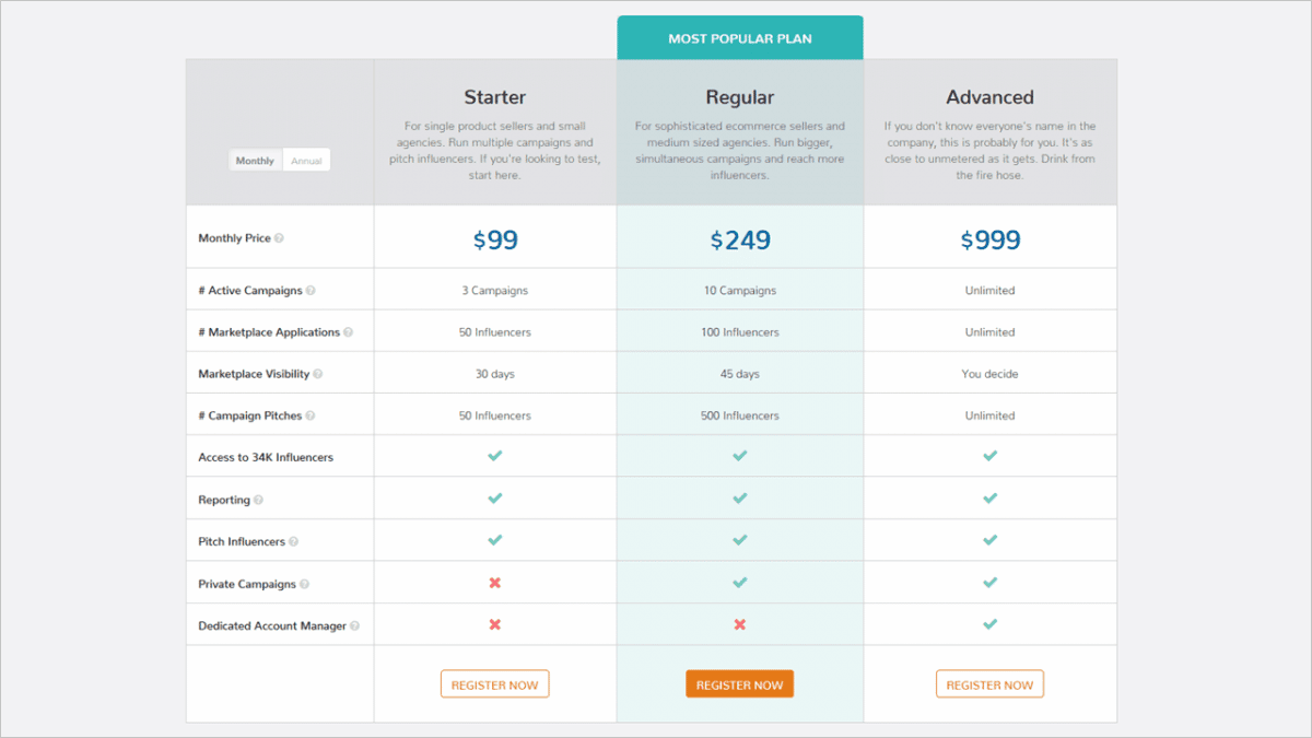Tutorial: Plan Features Comparison - Intellifluence