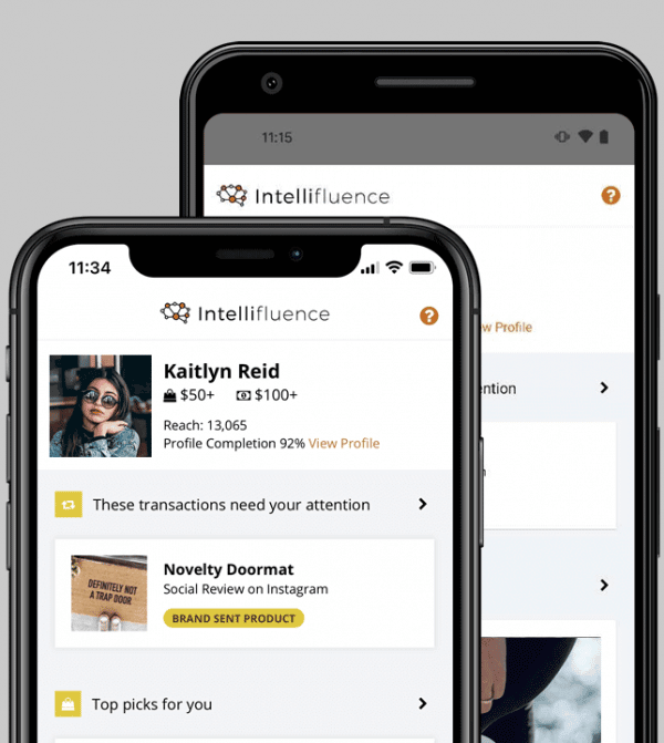 Sign up as an Influencer | Intellifluence